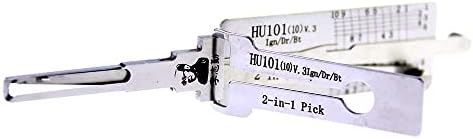 SS001 Tools Lock Pick Tool for Double-Groove Door Lock,Pro 2 in 1 ...