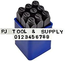 1/4" Number Metal Stamping Set - Construction Marking Tools - Amazon.com