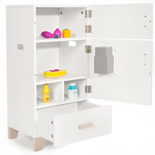 Snapklik.com : Labebe - Kitchen Wooden FridgeFridge Freezer For ...