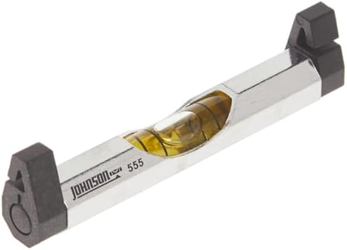 Johnson Level & Tool 555 Aluminum Line Level, 3", Silver, 1 Level ...