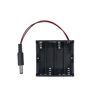 Electronic Spices 18650 3.7v 4 Battery Holder Hard Plastic Case With 3 ...