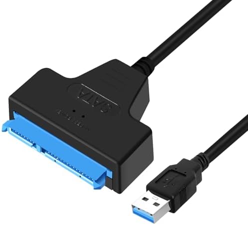 YIIFELL Cavo SATA a USB, Adattatore da USB 3.0 a SATA per HDD e SSD da ...