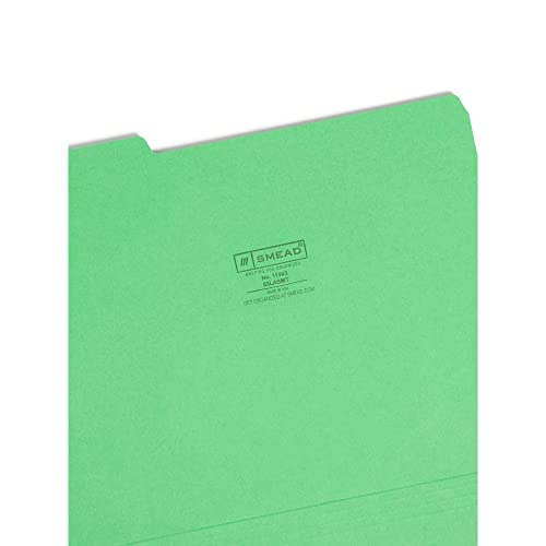 Snapklik.com : Smead Colored File Folder, 1/3-Cut Tab, Letter Size ...