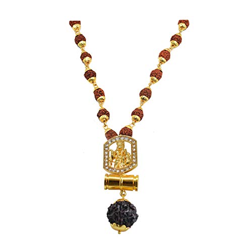 Buy Sullery Lord Shree Ram Locket With Gold Plated Cap Panchmukhi ...
