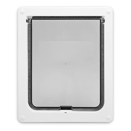 Medium Breed Locking Pet Door - 11" X 9" Opening With Arduous Plastic ...