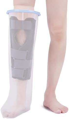 Amazon.com: Waterproof Extra Wide Leg Cast Cover for Shower Adult Anti ...