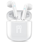 OYIB Wireless Earbuds, Mini Bluetooth 5.3 Headphones HiFi Stereo ...