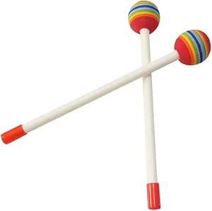 Amazon.com - ccHuDE 4 Pcs Lollipop Drum Mallet Sticks Foam Head ...