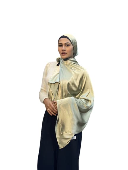 Buy Mallika Royal Touch Silky Shiny Solid Hijab at Amazon.in