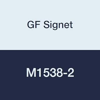 GF Signet M1538-2 Replacement Rotor, 515 Sensor, Black PVDF, 1 ...