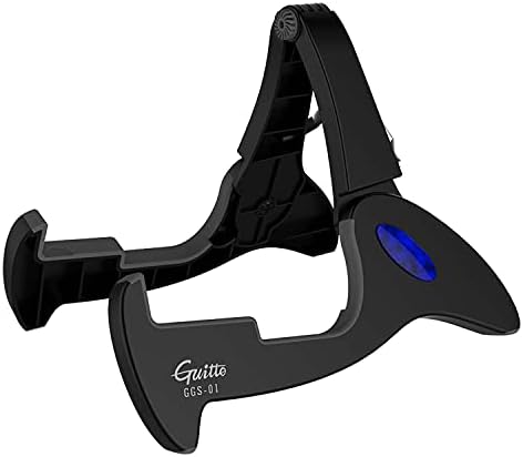Amazon.com: Guitto Foldable Guitar Stand (GGS-01B) : Musical Instruments