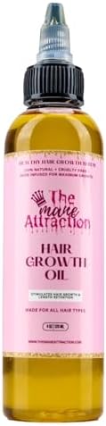 Amazon.com: The Mane Attraction Hair Oil for All Hair Types, Infused ...