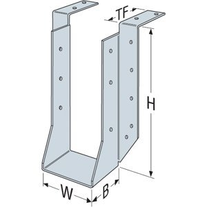 Amazon.com: Simpson Strong Tie HU26-2TF Double 2x6 Heavy Duty Top ...