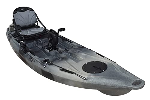 Riot Kayaks Mako 10 Fishing Kayak with Pedal Drive, Camo - Yakassault.com