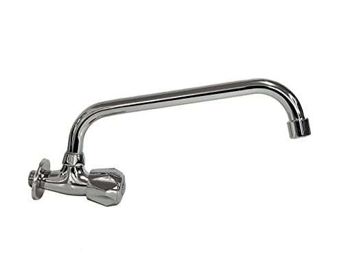 Wall-Mounted Swivel Valve Outlet Valve with Swivel Spout 260 mm Kitchen ...