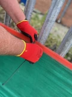 2M X 50M Scaffolding Netting Allotment Netting with 100 FREE CABLE TIES ...