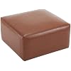 Amazon.com: 30" Modern Sofa PU Ottoman Foot Rest Faux Leather ...