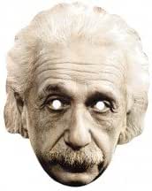 Amazon.com: Albert Einstein Popular Scientist Face Mask for Fancy Dress ...