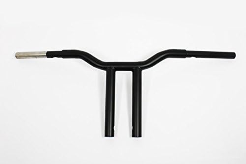 Dominator Industries 1 1/4 inch MX-T Bar, 12 inch Rise, Flat Black ...