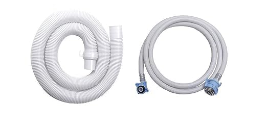 Silfra 2 Meter Washing Machine Hose Inflow |Inlet Pipe With Outlet Pipe ...