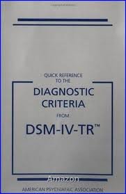 Quick Reference to the Diagnostic Criteria from DSM-IV-TR 1st (first) edition | Amazon.com.br