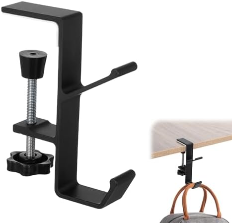 Amazon.com: Table Hooks for Hanging Bags, Metal Mount Bag Holder Hook ...