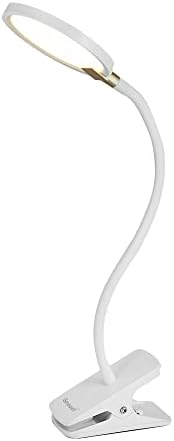 Genewell 7W Flexible Gooseneck LED Desk lamp Touch 3 Steps Dimmable LED ...