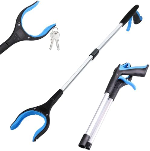 Amazon.com: Icedeer 32 Inch Grabber Reacher Tool - Foldable Grabbers ...