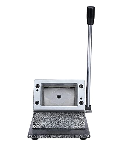 Verena Heavy Duty PVC ID Card Die Cutter Full Metal Body Rounded ...