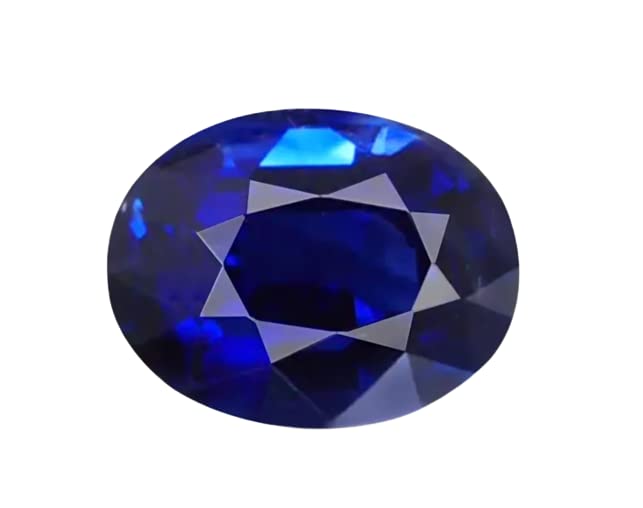IRIS GEMS Blue Sapphire Stone Original Certified By Lab Blue Sapphire ...