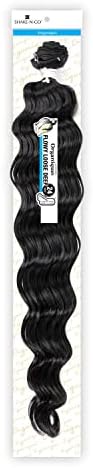 Amazon.com : Milky Way Weave Organique Flowy Loose Deep 24" (1B ...