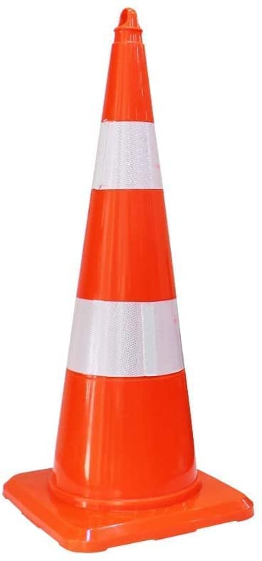 Berry Traffic Cone 750MM PVC Bollard | Unbreakable Full Soft PVC ...
