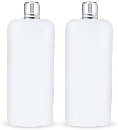 Amazon.com | Franmara Travel Flask, 26 oz, 4" W x 9" H, Stainless Steel ...