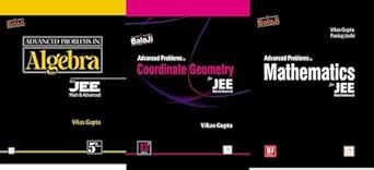 Buy Advanced Problems in Algebra for JEE (Main & Advanced) - 5/Edition ...