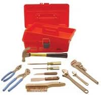 Amazon.com: Ampco 11 pc. Non-sparking Tool Kit M-48 : Tools & Home ...