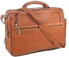 Amazon.com | Cape Cod Leather Br33 Tan Leather Computer Case | Briefcases