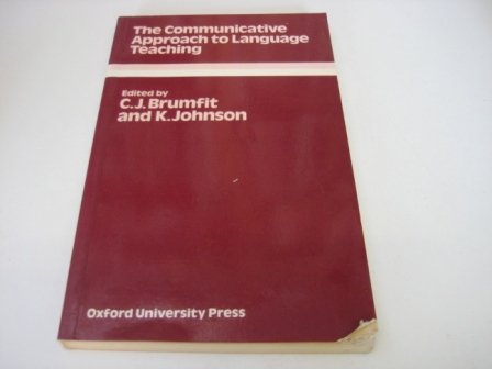 The Communicative Approach to Language Teaching : Amazon.in: Books