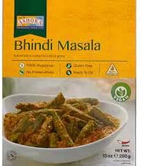 Ashoka Bhindi Masala - 280g (Pack of 10) - Authentic Indian Okra Curry ...