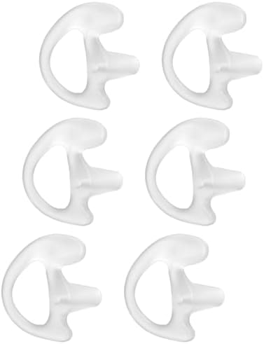 Amazon.com: Commountain Soft Earmold for Walkie Talkie Acoustic Tube ...