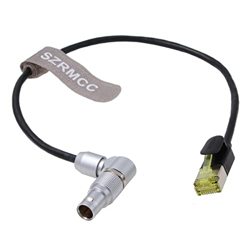 SZRMCC Rotatable Flexible Right Angle 10 Pin to RJ45 Ethernet Cable for ...