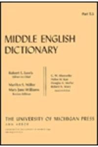 Amazon.com: Middle English Dictionary (Volume T.5): 9780472012152 ...