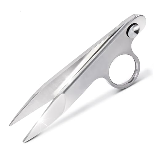 Newness Thread Snips, Sewing Snips with Protective Plastic Sleeve, Mini ...