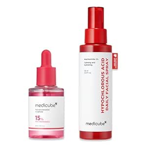 Amazon.com: medicube Red Power Duo for After Spot Care Use: TXA+Niacinamide 15% Glow Facial ...