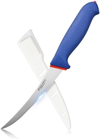 Amazon.com: 2PCS Curved Boning Knife, OHOLA 6 inch Deboning Knife ...