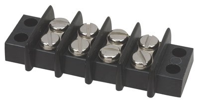 Cinch Connectors 4-140 Connector, Barrier Strip, 4 Position, 9.53 mm ...