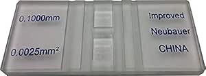 Amazon.com: Hemocytometer Blood Counting Chamber with 2 Cover Slips ...
