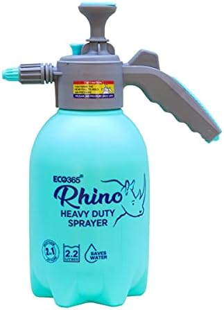ECO365 Rhino Dual Flow Multipurpose Garden Sprayer 2.2L (Blue) with ...