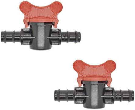 Amazon.com : Rain Bird BVAL50-1S Drip Irrigation 1/2" Barbed Valve ...