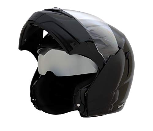 Vega Boolean Black Flip-up Helmet-L : Amazon.in: Car & Motorbike