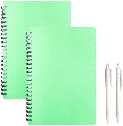 Amazon.com : AEE FIRSONE Spiral Notebook, 3 Pack A5 Lined Notebooks 5.7 ...